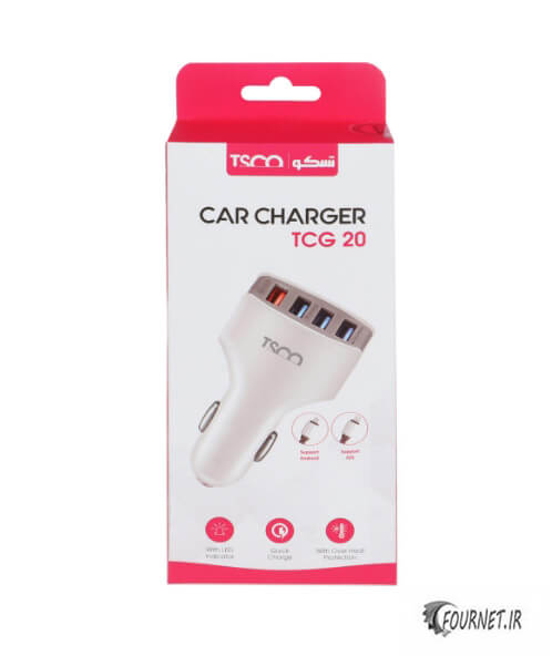 کامپیوتر توحید » شارژر فندکی تسکو مدل TCG 20